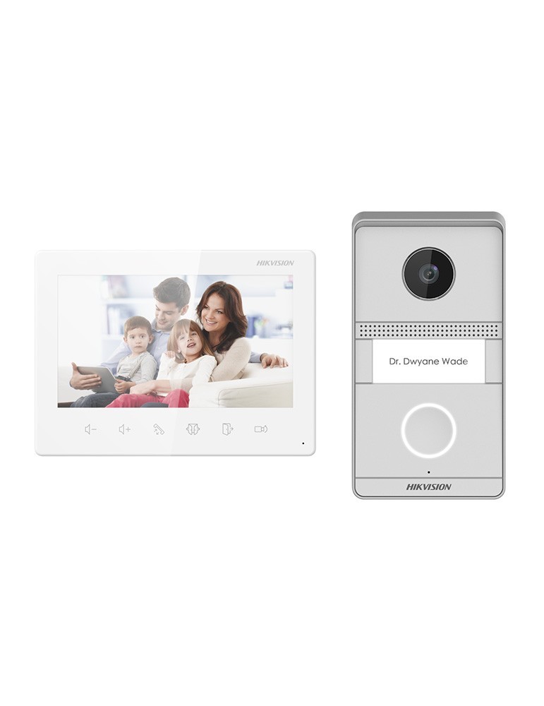 [DS-KIS101-P/Surface] HIKVISION Video Intercom KIT 2-Wire Analog ...